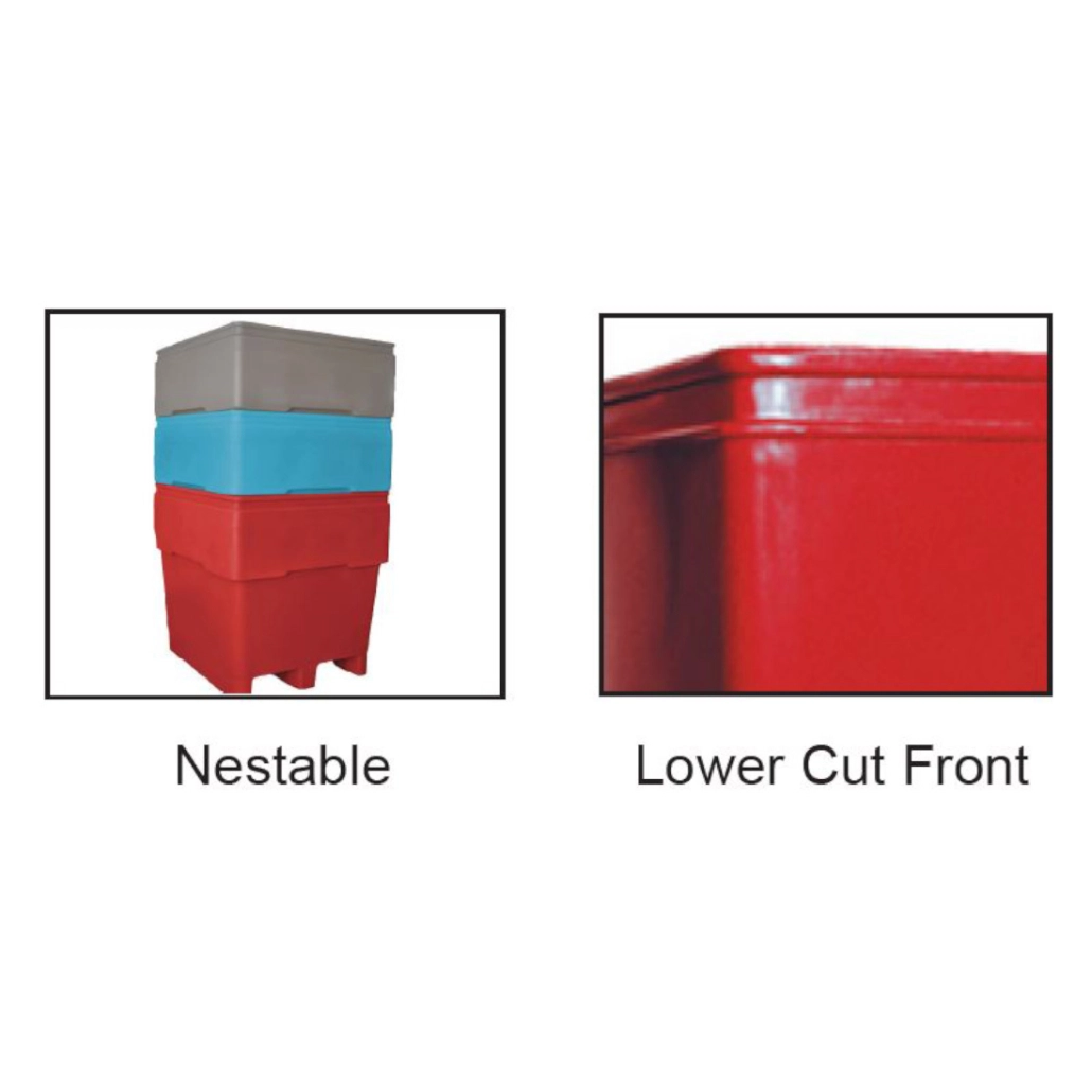 Bulk Containers, Pallets, & Lockers for Food Processing